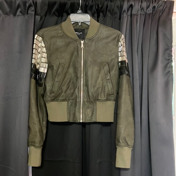 Beulah | Jackets & Coats | Beulah Lightweight Vegan Bomber Jacket ...